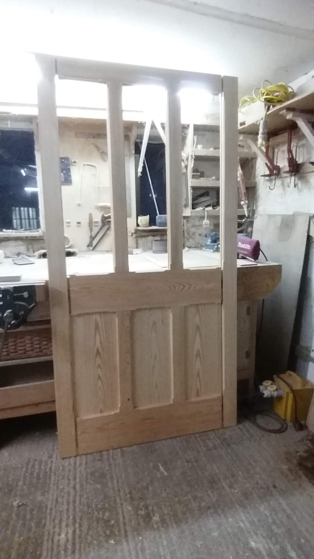 bespoke period pine door – Listed Building and Heritage Joinery in Carmarthenshire